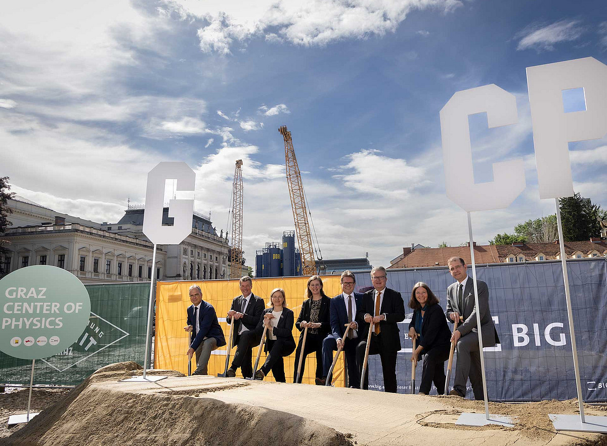 Spatenstich für das „Graz Center of Physics“: Spitzenforschung wird ...